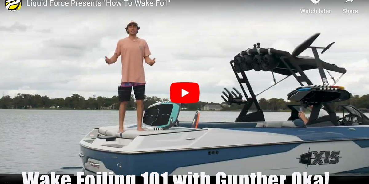 Wake Foiling 101: How to Learn To Wake Foil with Gunther Oka & Liquid ...
