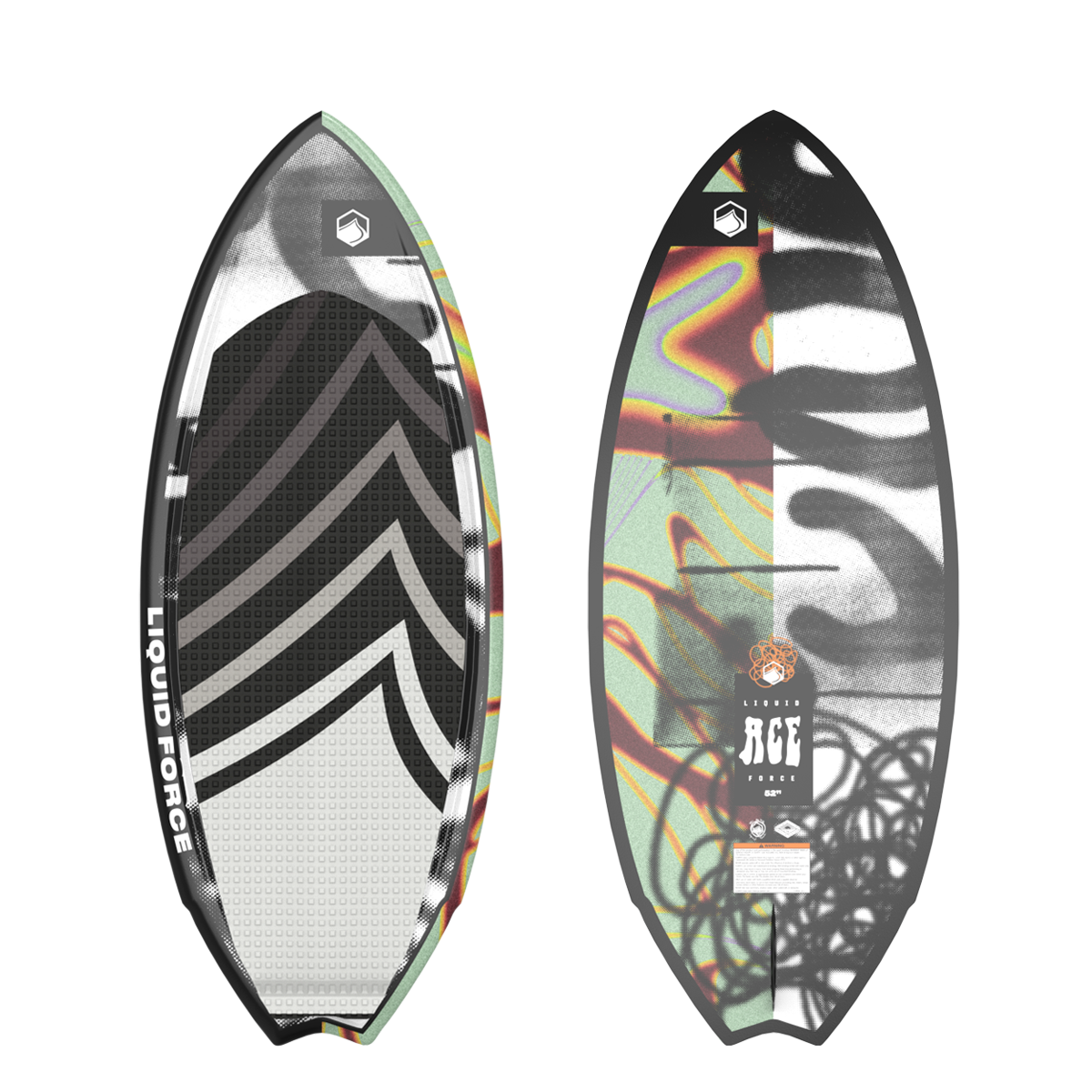 Liquid Force 2025 Ace Skim Wakesurfer — Performance Ski & Surf