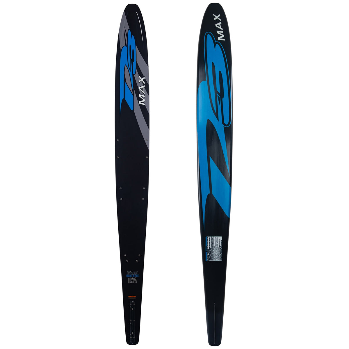 D3 Max Slalom Ski Blank With Fin — Performance Ski & Surf