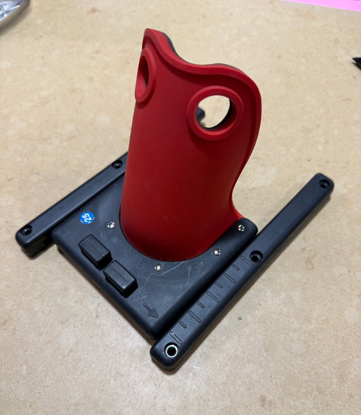 Radar unior Combo Heel Assembly Complete - Red — Performance Ski & Surf