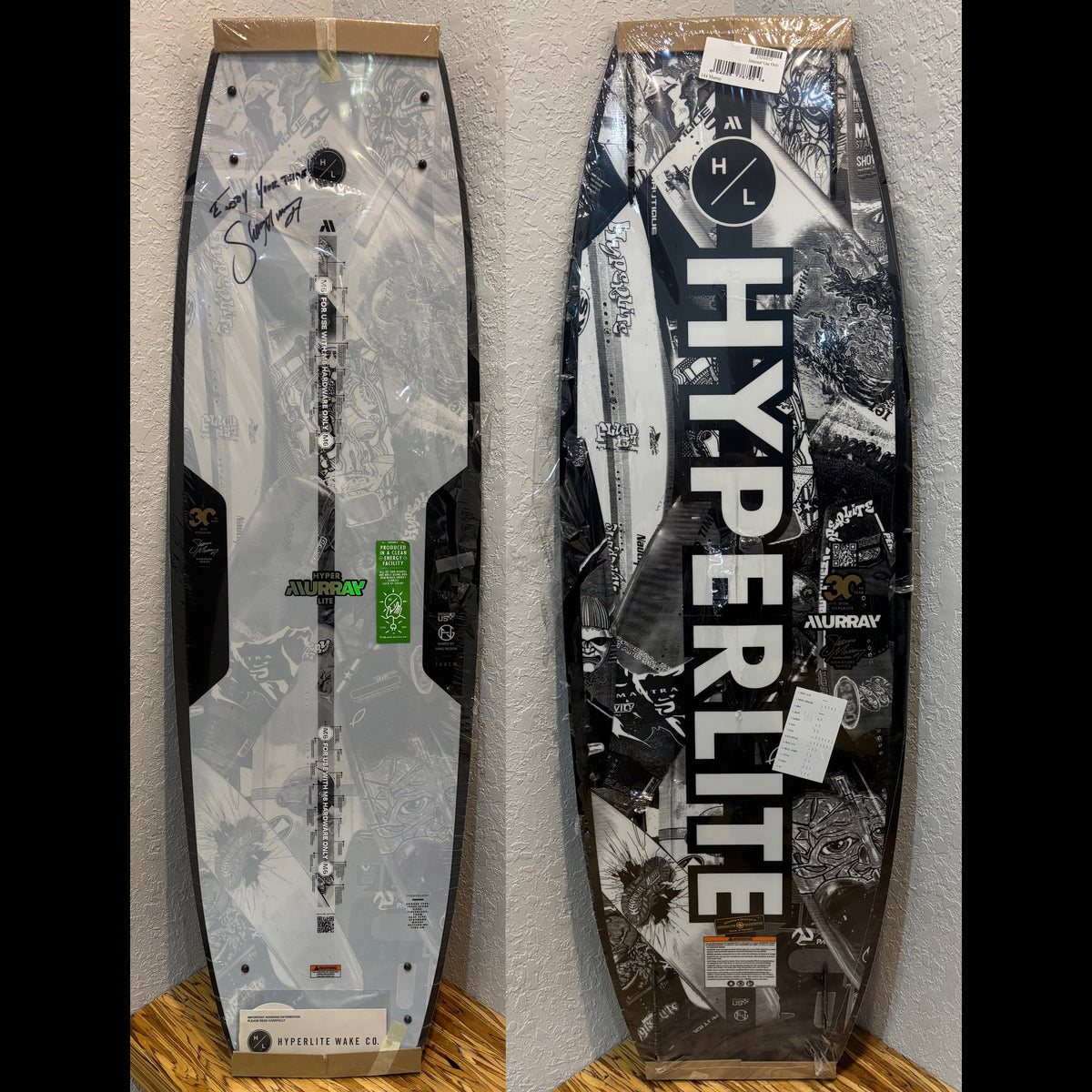 Hyperlite 2025 Murray Pro Wakeboard 144 cm - Signed by Shaun Murray ...